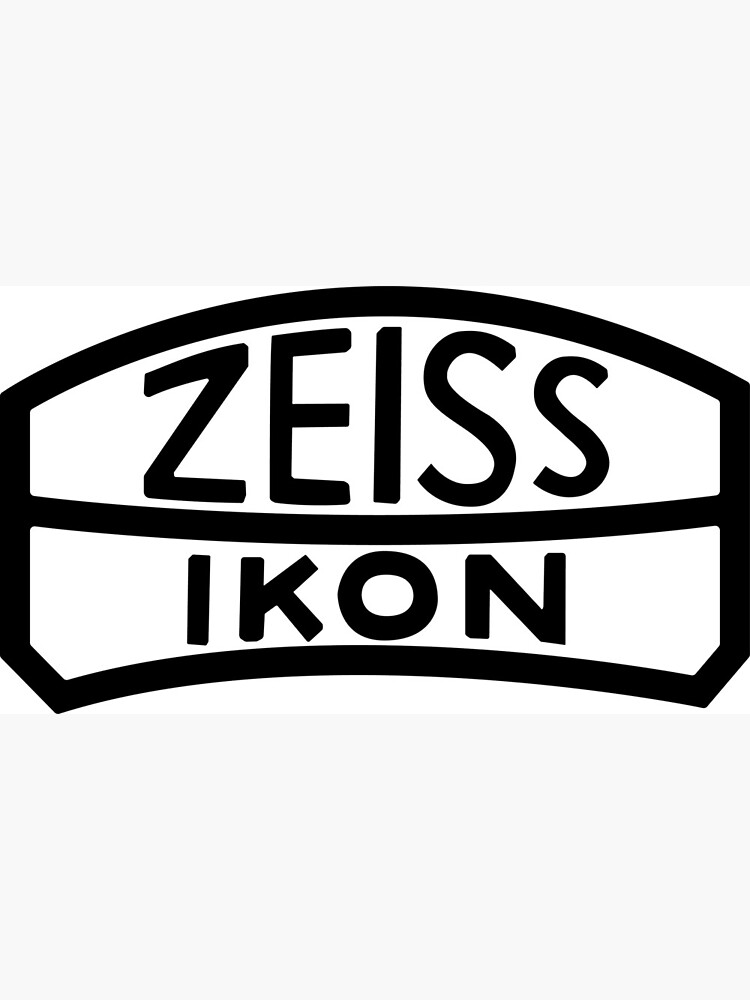 "Zeiss Ikon Logo - Black" Art Print by 3zframes | Redbubble