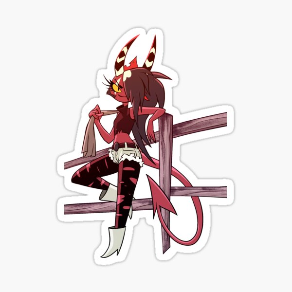 "Sallie May - Helluva Boss" Sticker for Sale by BestCreations | Redbubble