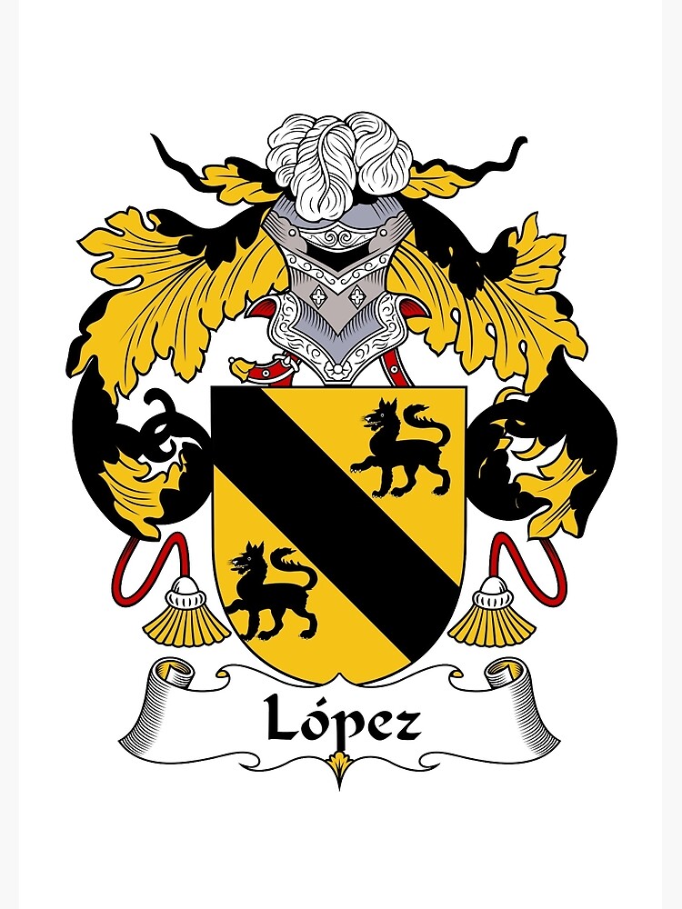 "Lopez Coat of Arms/Family Crest" Spiral Notebook for Sale by ...