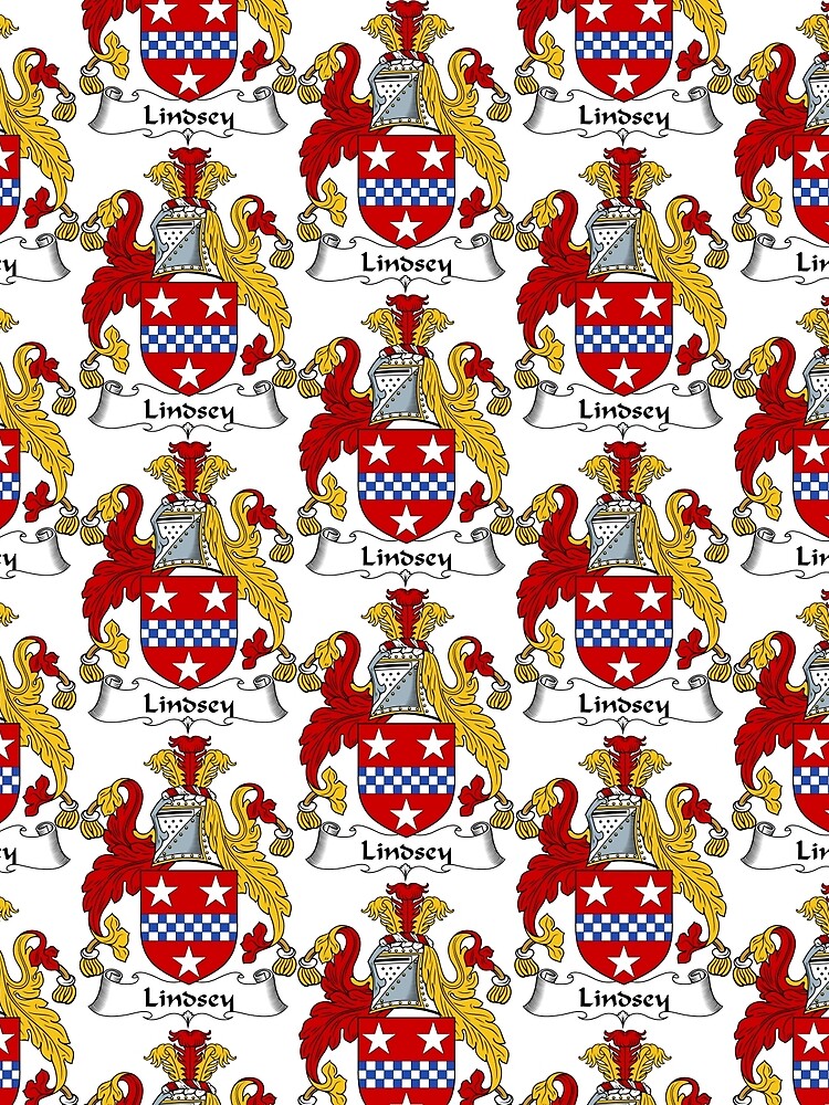 "Lindsey Coat of Arms / Lindsey Family Crest" Scarf by ScotlandForever ...