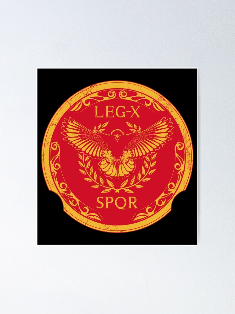 "SPQR" Poster by NicGrayGraphic | Redbubble