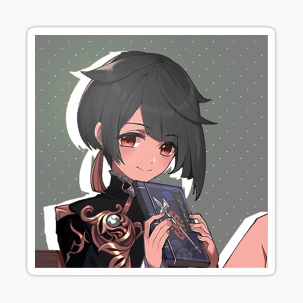 "Xingqiu Genshin Impact" Sticker for Sale by lovelysophiet1 | Redbubble