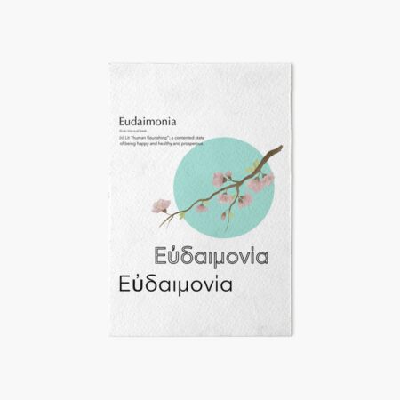 "Eudaimonia " Art Board Print by Ribek-art | Redbubble