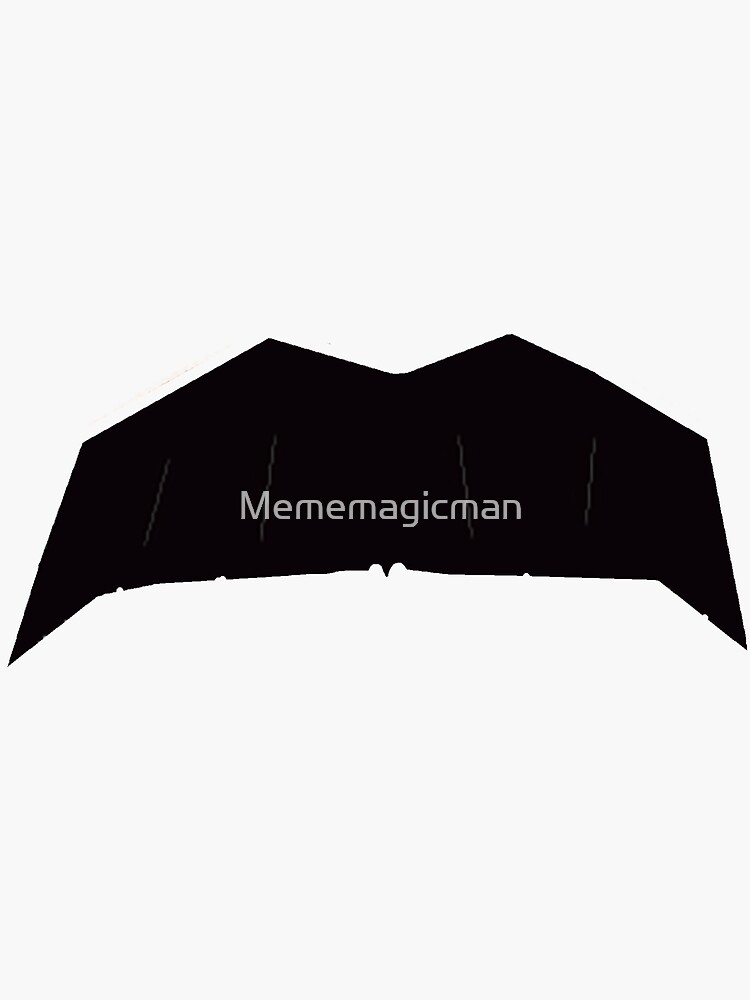 "Omni Man Moustache" Sticker for Sale by Mememagicman | Redbubble