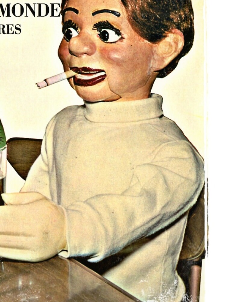 "Vintage Record Smoking Puppet" iPhone Case for Sale by RecordCovers ...