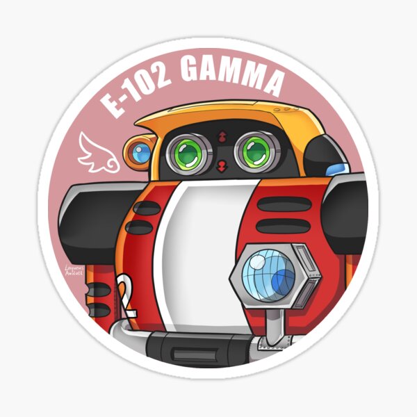 "E-102 Gamma" Sticker for Sale by Laqueus | Redbubble