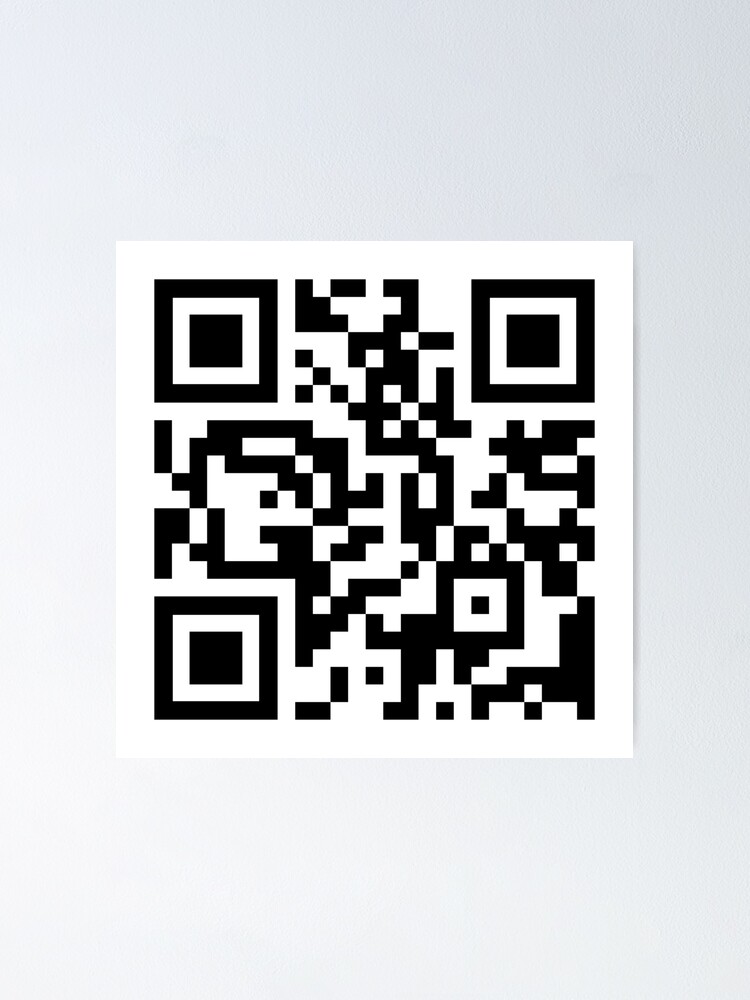 "dogecoin website QR CODE" Poster by politeillusts | Redbubble