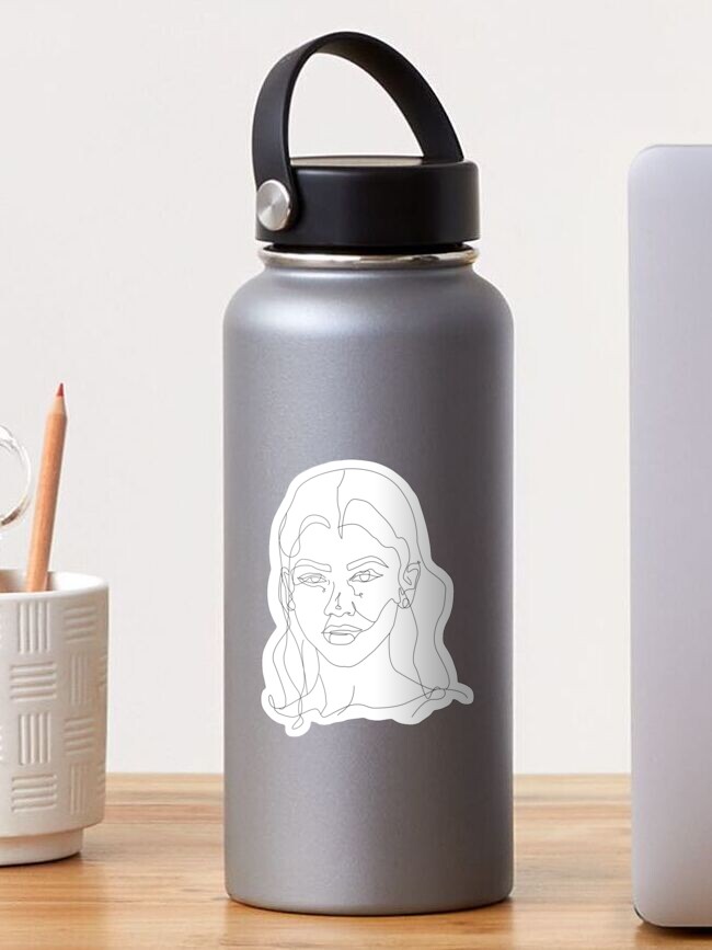 "Zendaya Line Art" Sticker for Sale by SoluxStudios | Redbubble