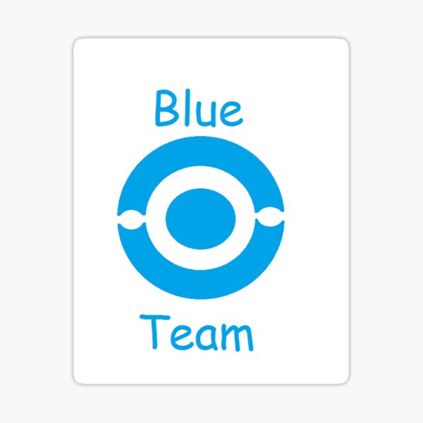"pokemon team blue" Sticker by kitbuketrug | Redbubble