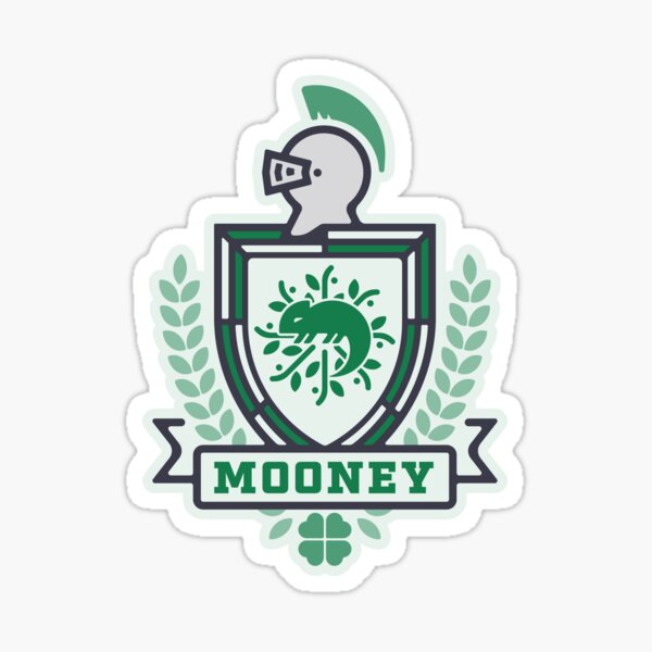 "Mooney crest 2021" Sticker by jmclancy | Redbubble