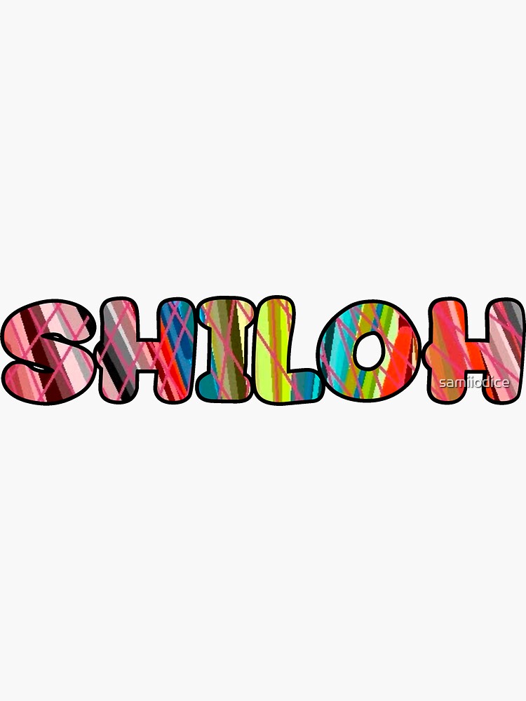 "Shiloh " Sticker by samiiodice | Redbubble