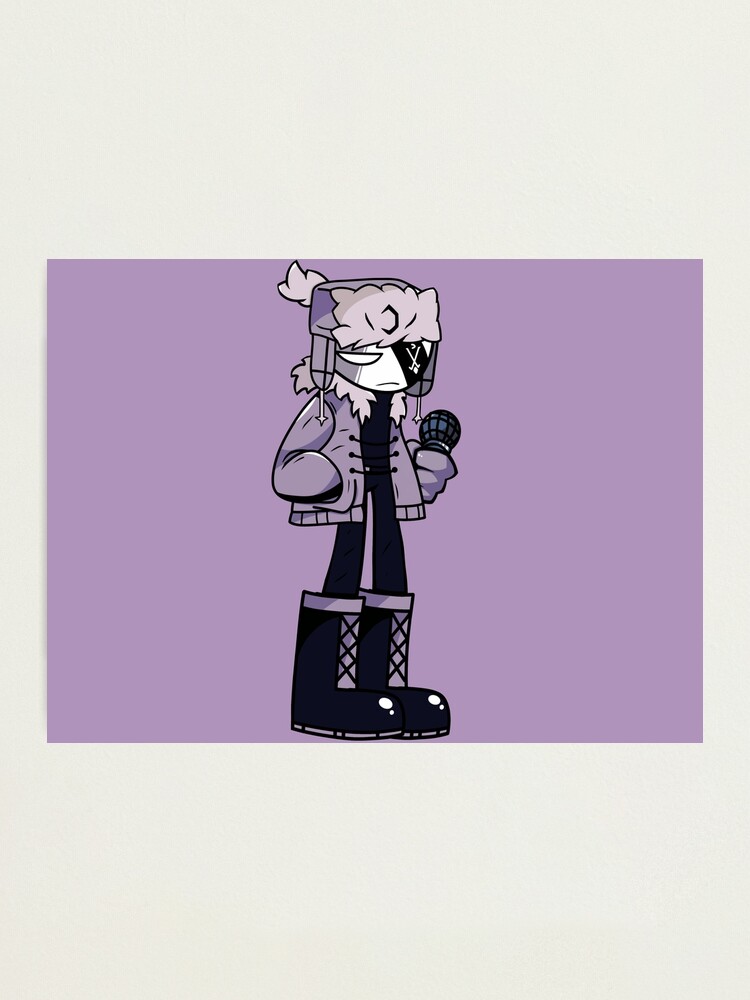 "Ruv detailed version FNF mod Character" Photographic Print by AbrekArt ...