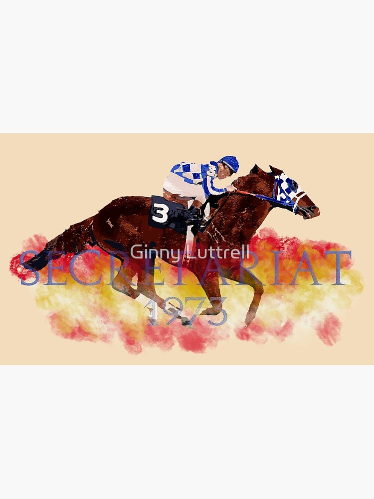 "Secretariat 1973 Triple Crown Winner- Famous Racehorses" Poster by ...