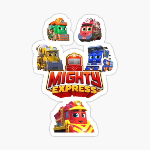 "Mighty Express Cartoon Kids Netflix Show" Sticker by Alastair42 ...
