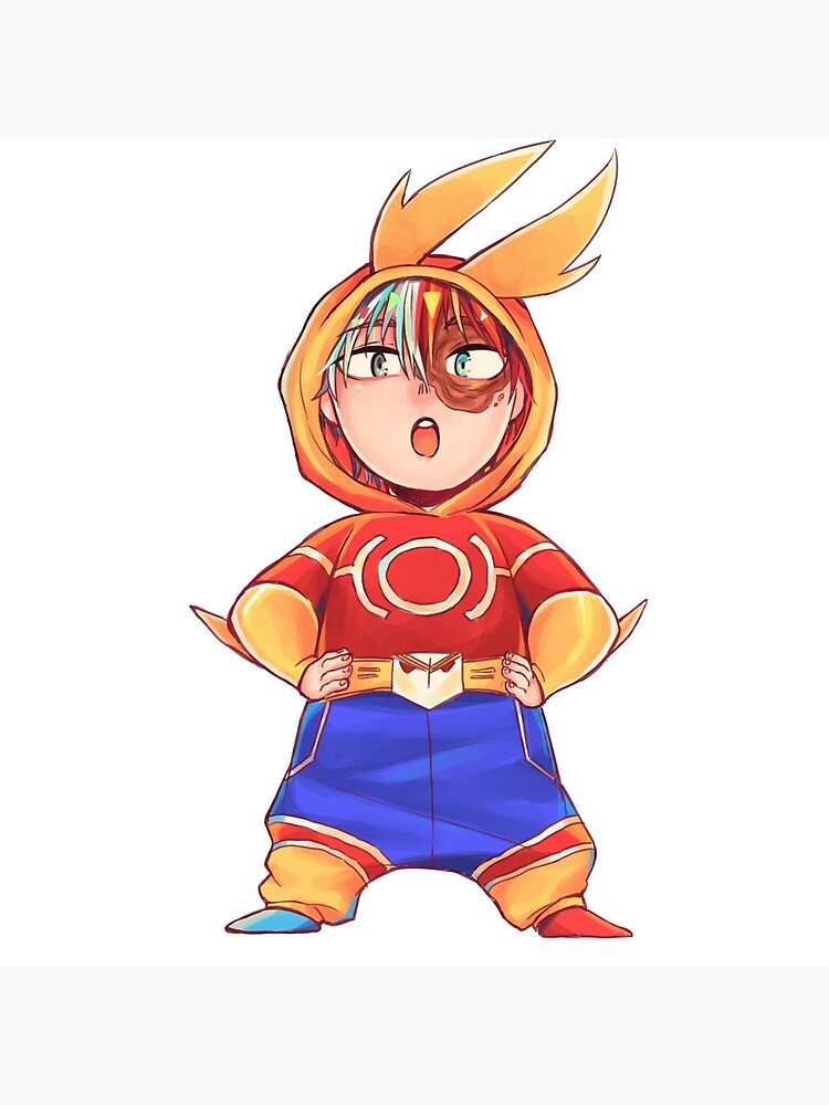 "All Might Onesies Series - Todoroki Shouto" Metal Print by HiNAxNiGHT ...
