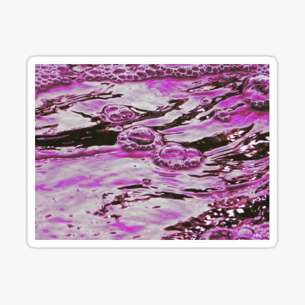 "Pink Bubbles" Sticker by Lantheriel | Redbubble