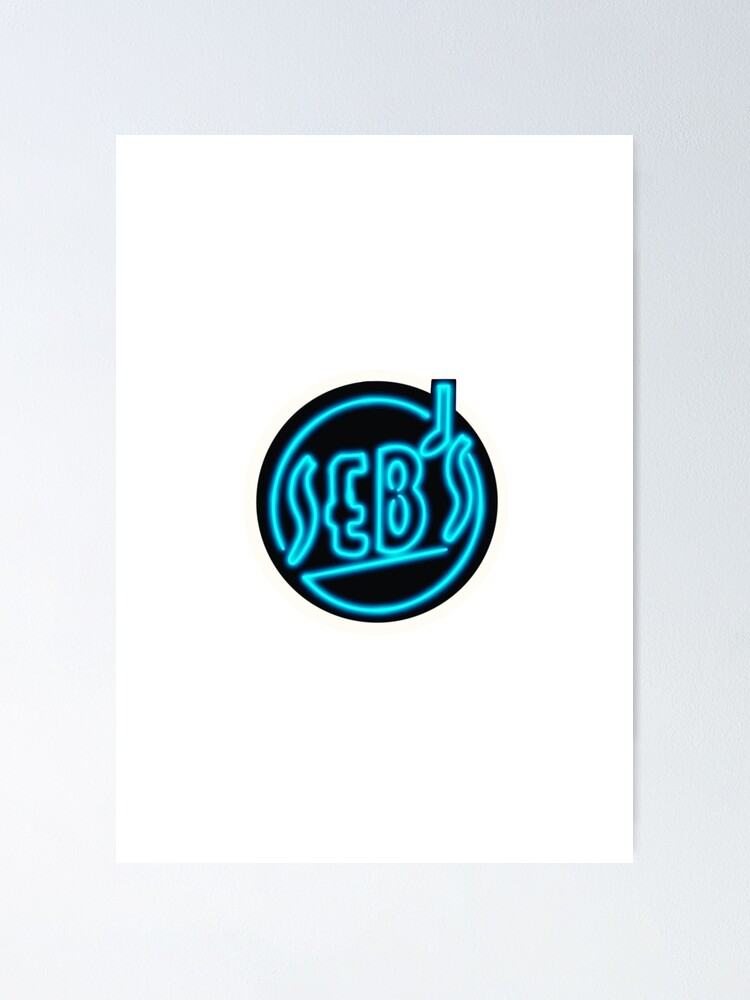 Póster «Pegatina o imán de La La Land sebs» de Sashaelledigart | Redbubble