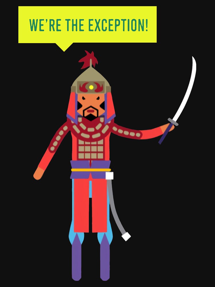 Crash Course Mongols We re The Exception T shirt For Sale By crash-course-mongols-we-re-the-exception-t-shirt-for-sale-by
