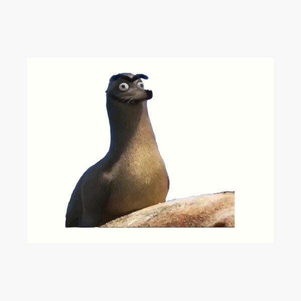 "Gerald Finding Dory" Art Print for Sale by emilyosman | Redbubble