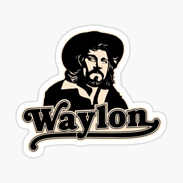 "Waylon" Sticker for Sale by BradCow | Redbubble