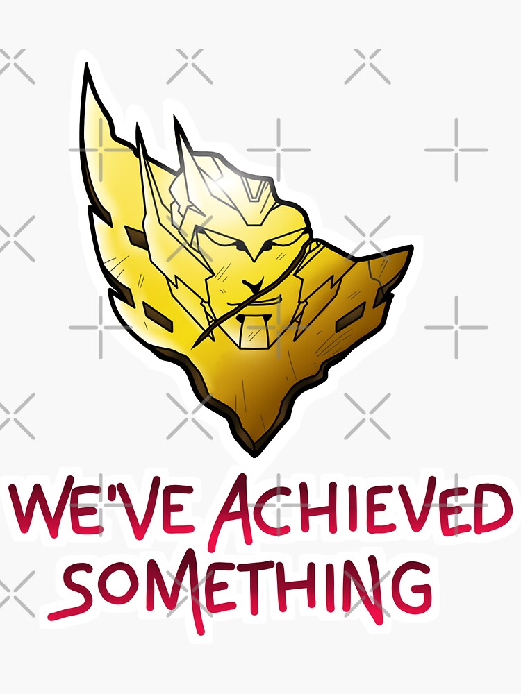 "We've Achieved Something Rodimus Star" Sticker for Sale by Al3xolotl ...