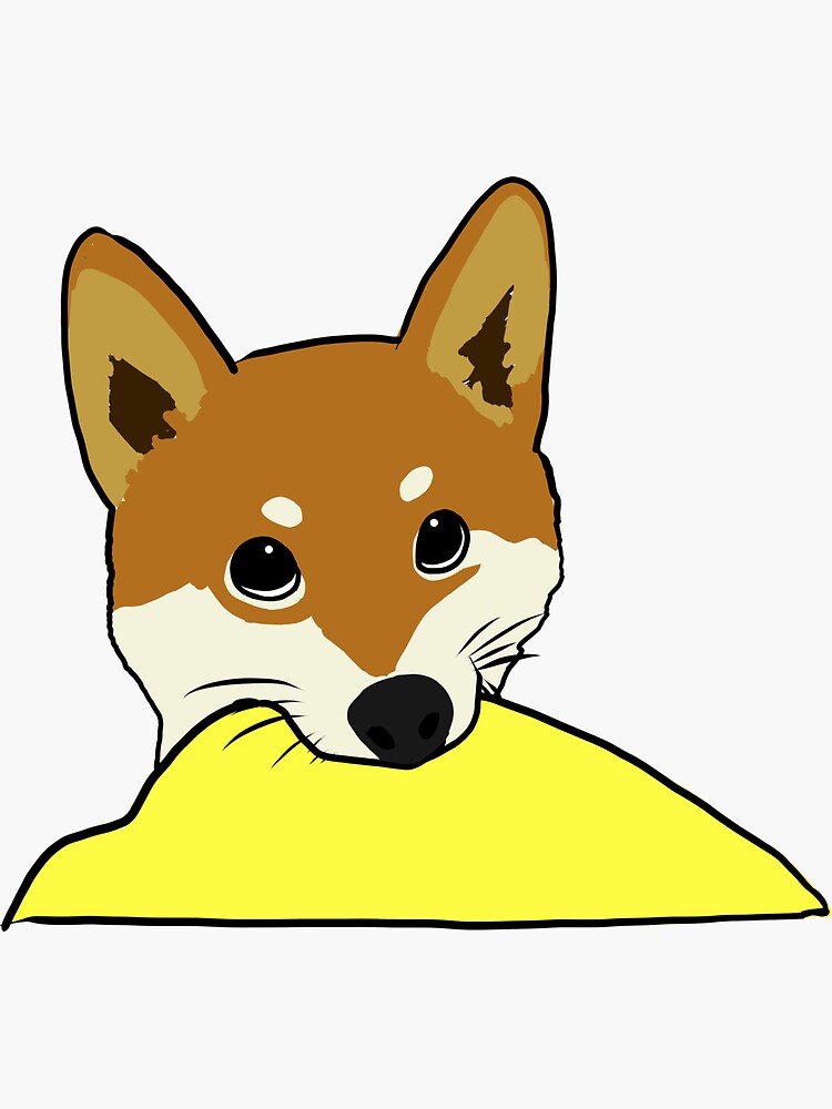 "Cute bite" Sticker by Natsudesu | Redbubble