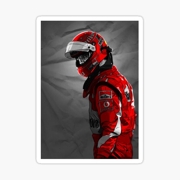 Michael Schumacher Stickers | Redbubble
