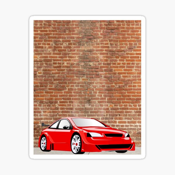 "Modified car" Sticker for Sale by Helenwitch | Redbubble