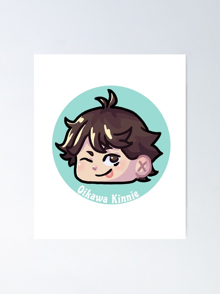 "Oikawa Kinnie l Chibi Oikawa Tooru l Haikyuu" Poster von izzoodles ...
