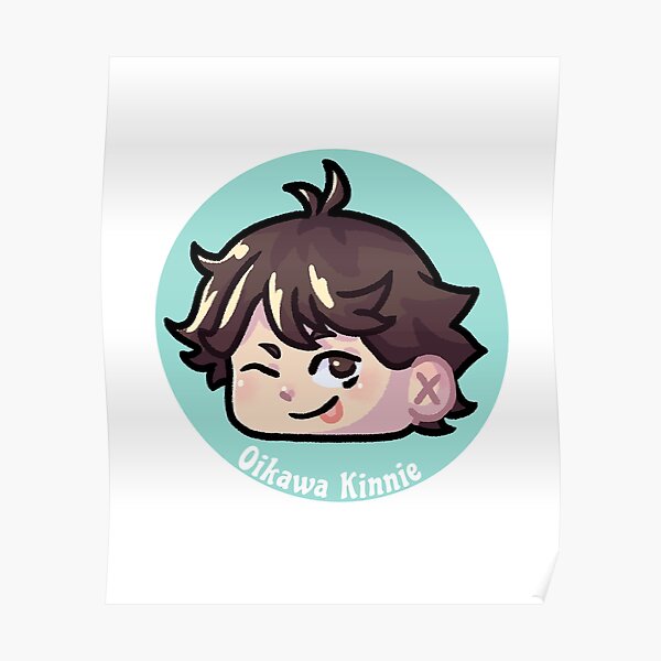 Poster « Oikawa Kinnie l Chibi Oikawa Tooru l Haikyuu », par izzoodles ...