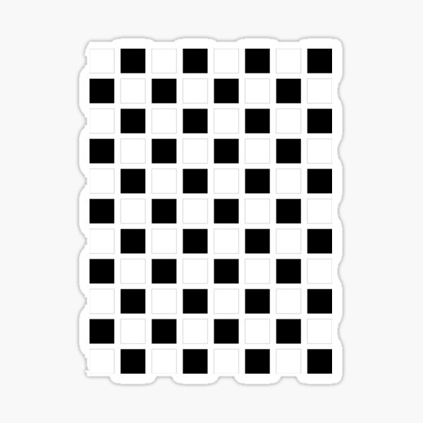 "Elegant and distinctive design of the chess board" Sticker by ...
