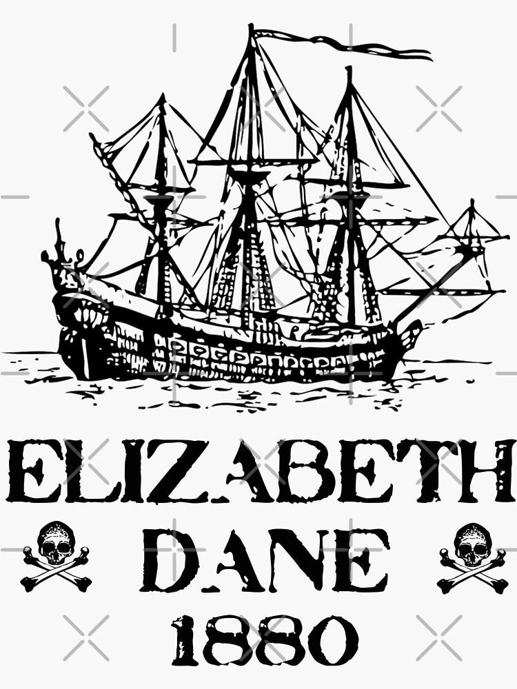 "Der Nebel - Elizabeth Dane Clipper Ship" Sticker von VanadiumRoad ...