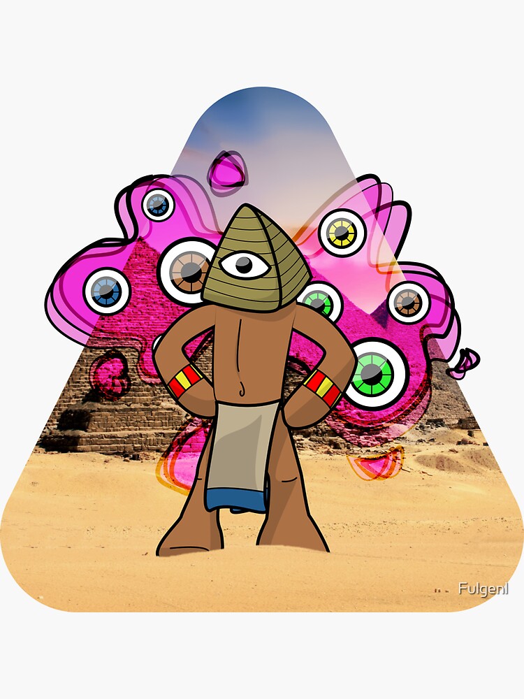 "Pyramid head" Sticker for Sale by Fulgenl | Redbubble