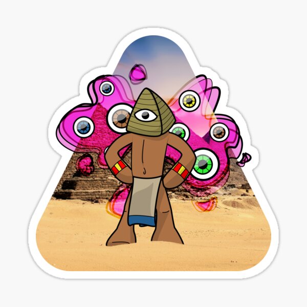 "Pyramid head" Sticker for Sale by Fulgenl | Redbubble