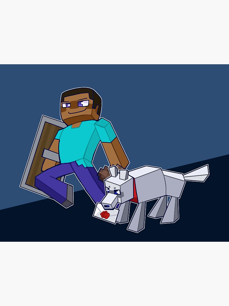 "Steve Minecraft" Sticker for Sale by AshTheSimp | Redbubble