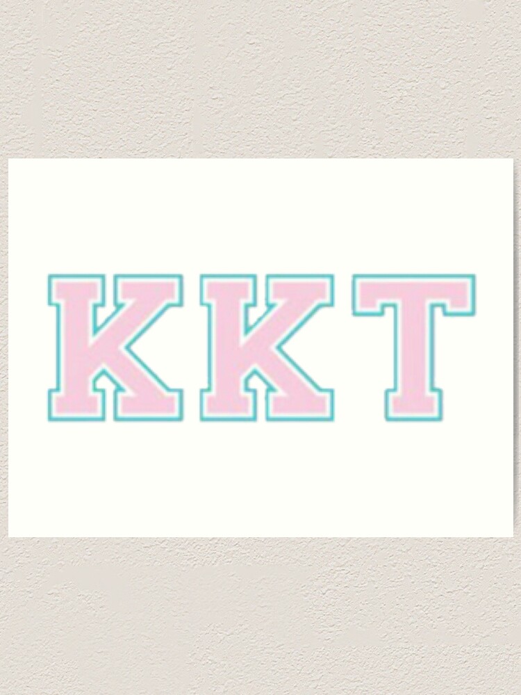 "Kappa Kappa Tau KKT Logo" Art Print by mariamichelle | Redbubble
