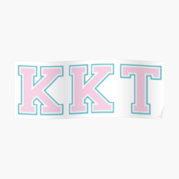 "Kappa Kappa Tau KKT Logo" Poster for Sale by mariamichelle | Redbubble