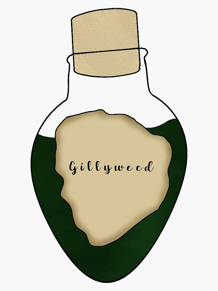 "Gillyweed" Sticker by brileydesigns | Redbubble