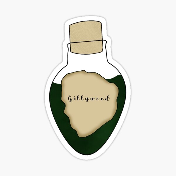 "Gillyweed" Sticker by brileydesigns | Redbubble