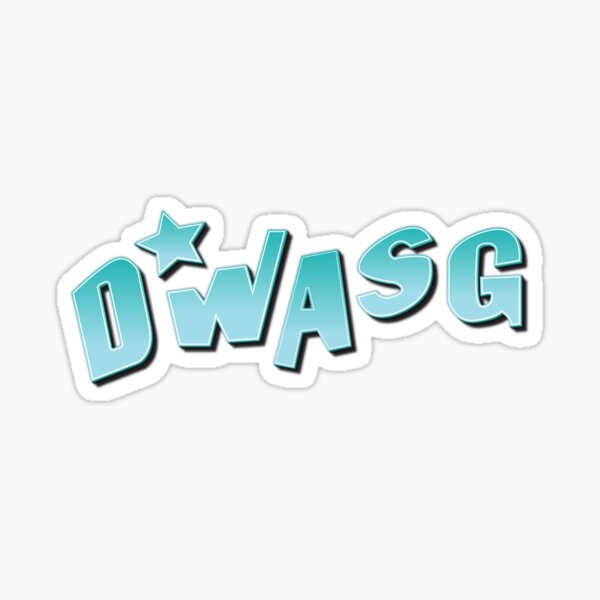 "D'WASG" Sticker for Sale by attractivedecoy | Redbubble