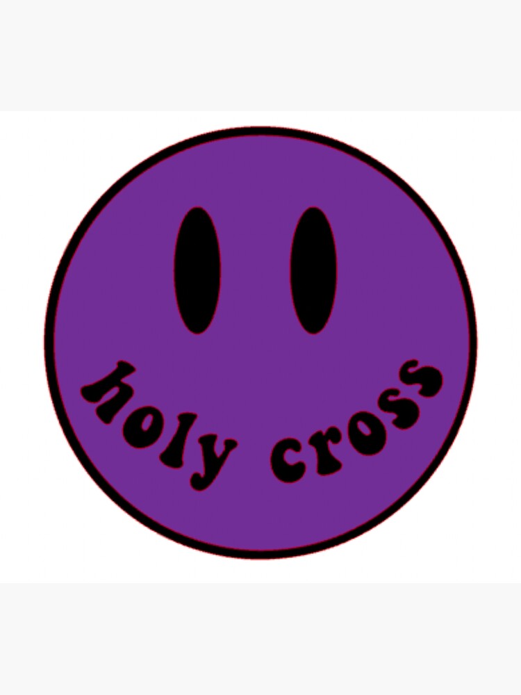"Holy Cross Smiley Face" Sticker for Sale by juliiap | Redbubble