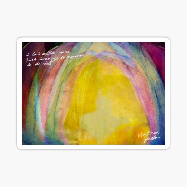 "Venture" Sticker for Sale by Juliemrae | Redbubble