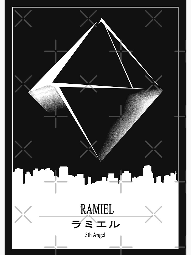 "Ramiel the 5th angel Neon Genesis Evangelion" Sticker for Sale by ...