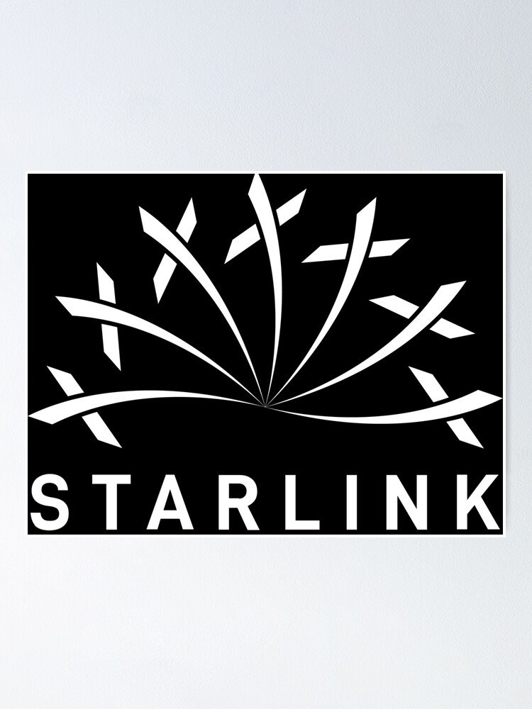 "Starlink project" Poster by DabouStore | Redbubble
