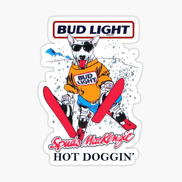 Spuds Mackenzie Stickers | Redbubble