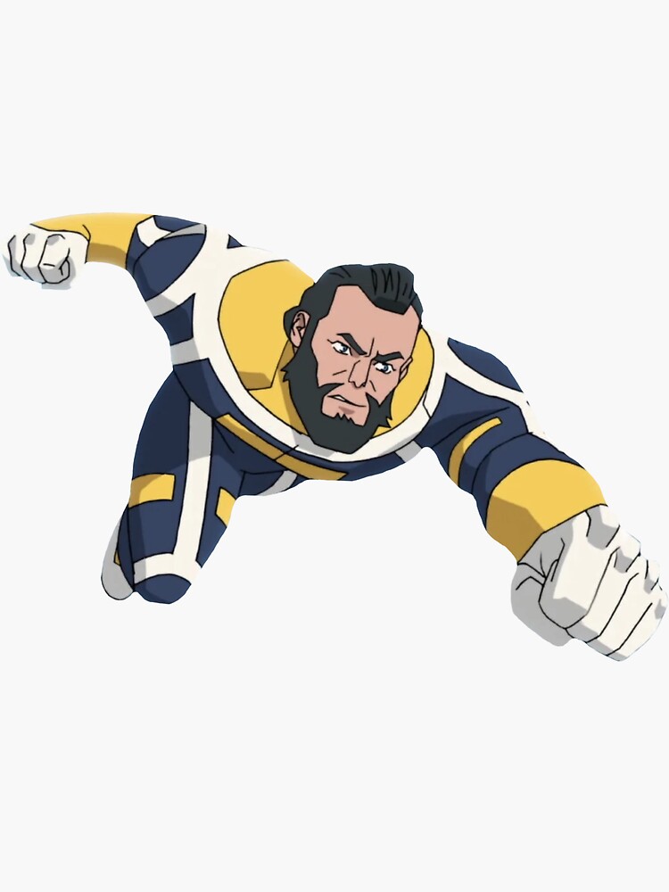 "The Immortal (Invincible)" Sticker for Sale by nightmareon3lm | Redbubble