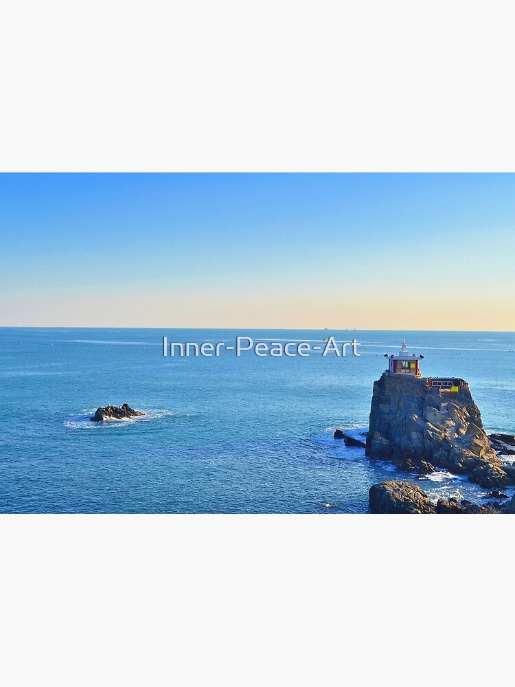 "Peaceful Sea Temple Print, Calming Wall Art, Printable Wall Art ...