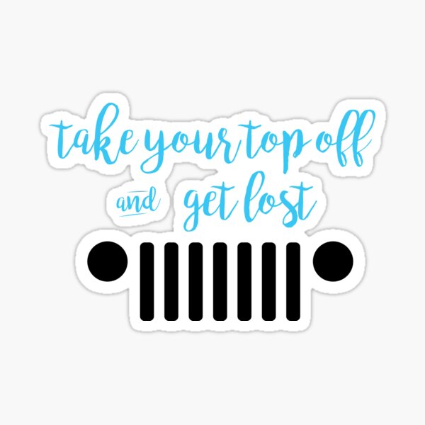 Blue Jeep Stickers | Redbubble