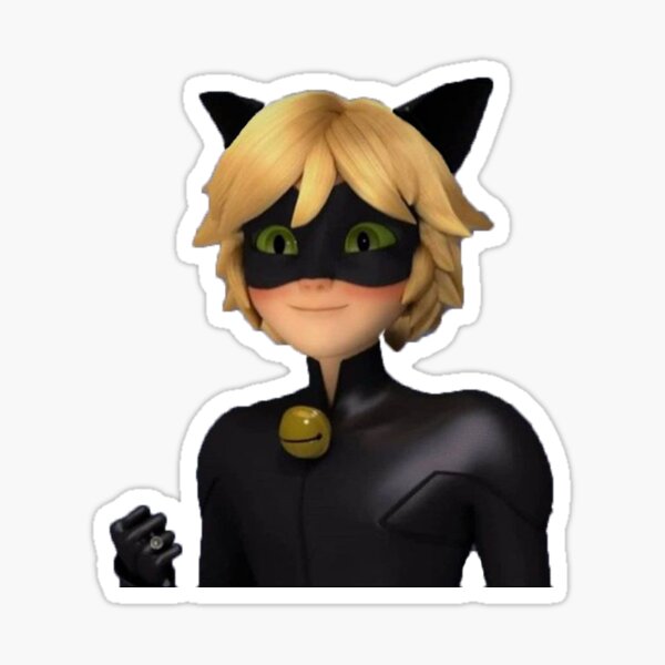 Blushing Cat Stickers | Redbubble