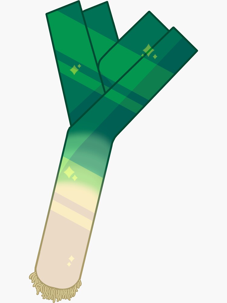 "Leek" Sticker by ashley5ash | Redbubble